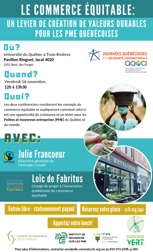 Le commerce équitable: levier de création de valeurs pour les PME ...